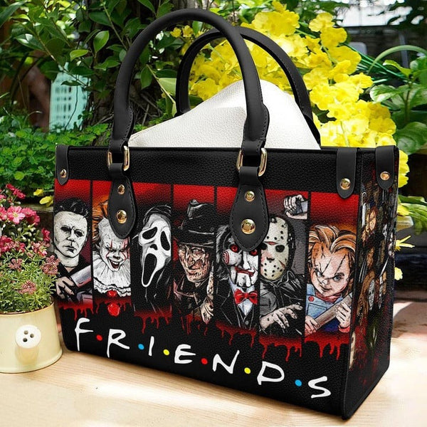 Halloween Horror Movies Friends Characters Horror Purse – CustomFam