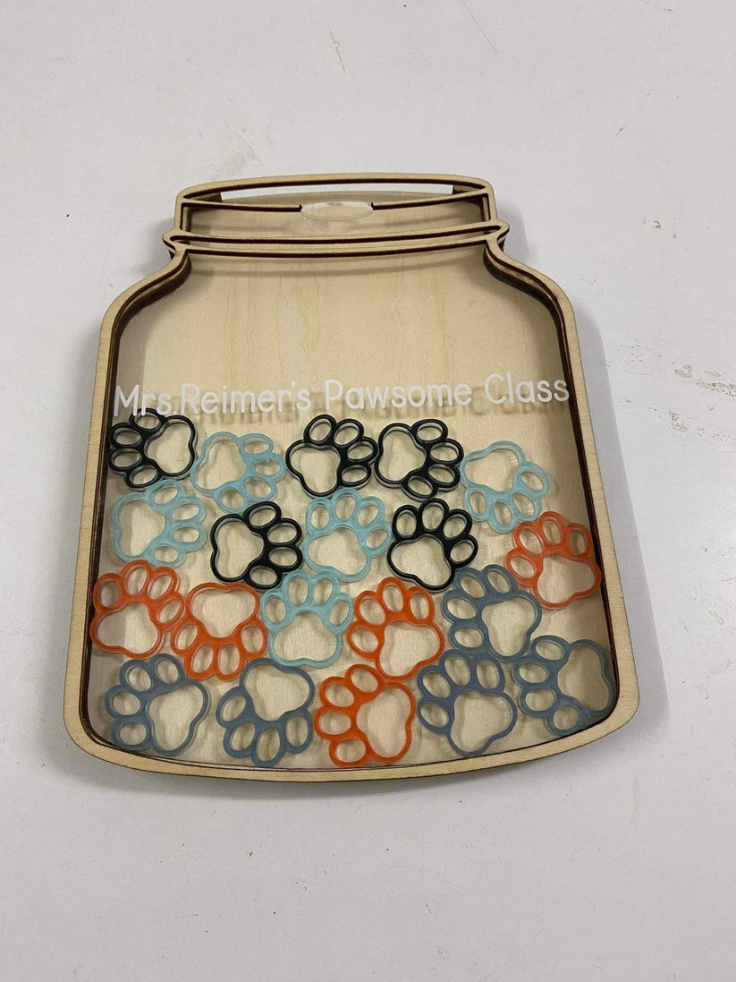 Custom Reward Jar For Classroom, Personalized Teacher Jar Gift for Tea ...