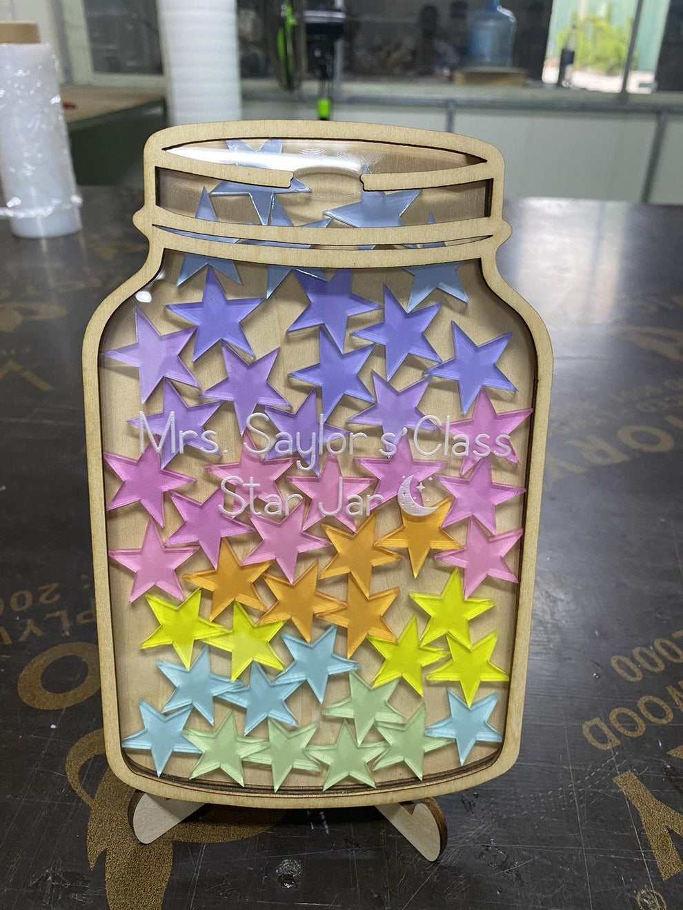 Custom Reward Jar For Classroom, Personalized Teacher Jar Gift for Tea ...