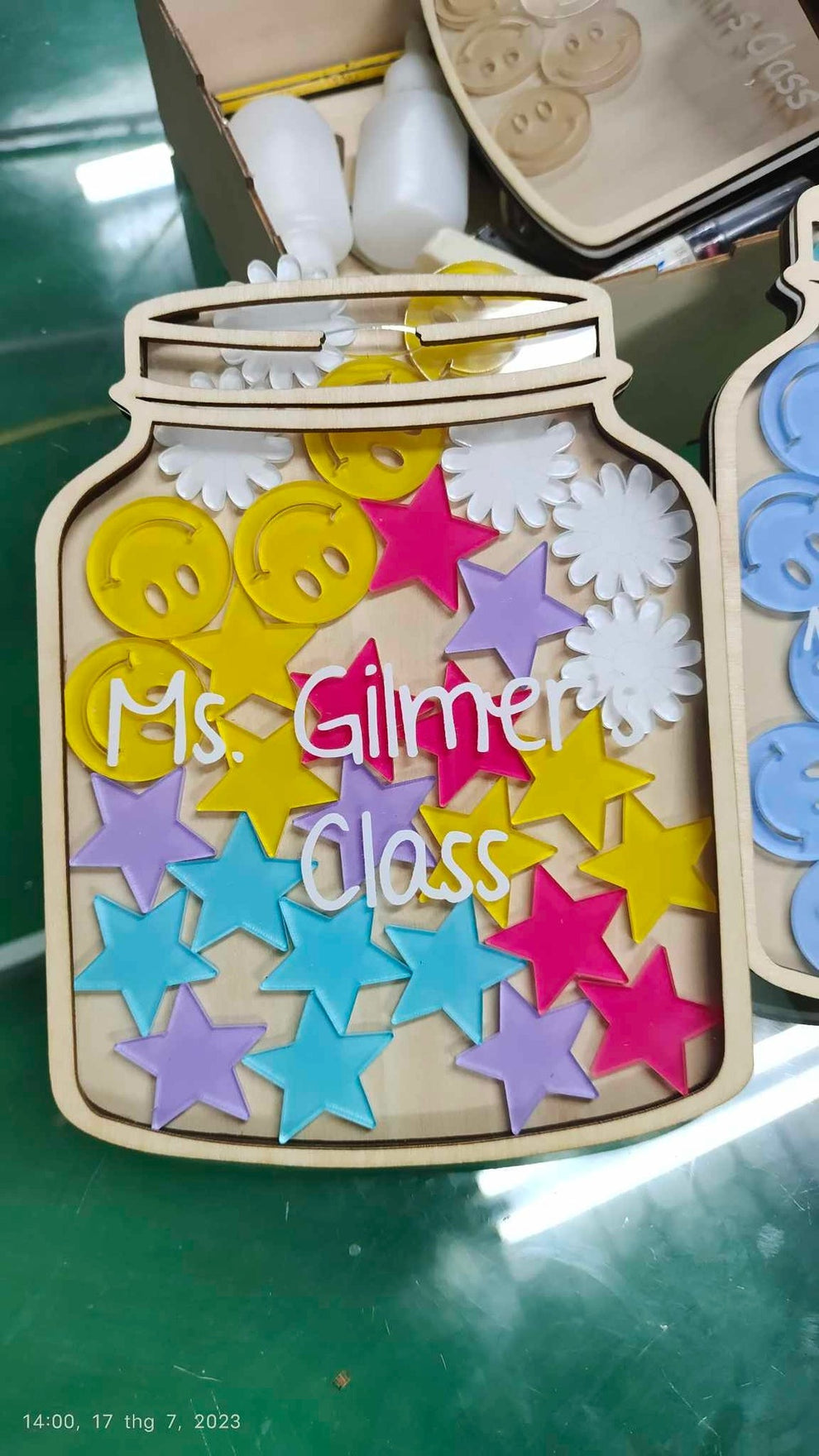 Custom Reward Jar For Classroom, Personalized Teacher Jar Gift for Tea ...