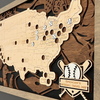 Baseball Stadium Map With Pins, Baseball Park Map, Major League Baseba ...