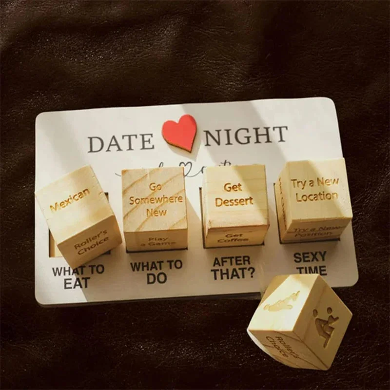 Personalized Date Night Dices, Date Night Gifts, Couple Game, Couple V ...