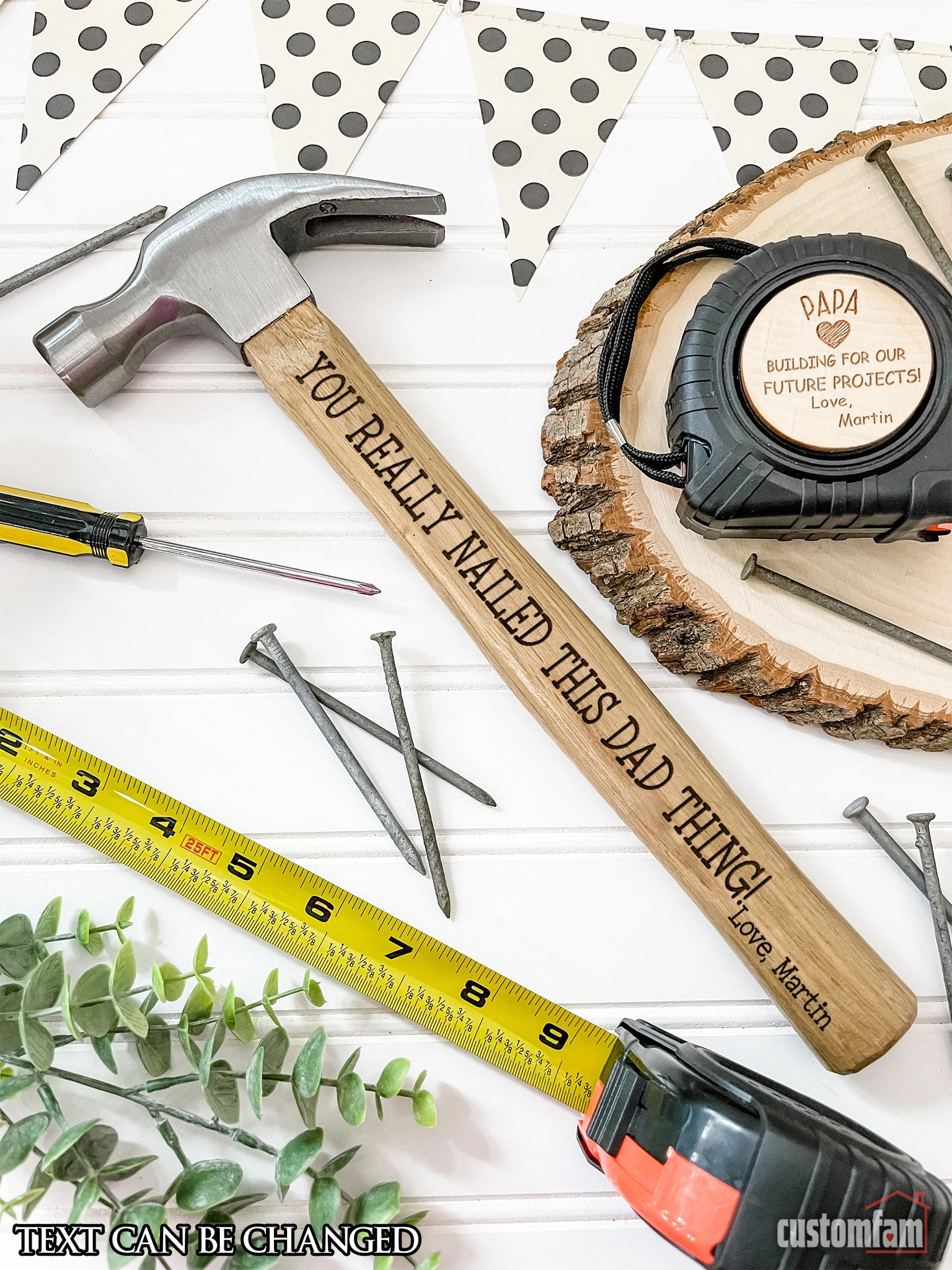 Personalized Engraved Hammer, Framing Hammer, Father's Day Gifts ...