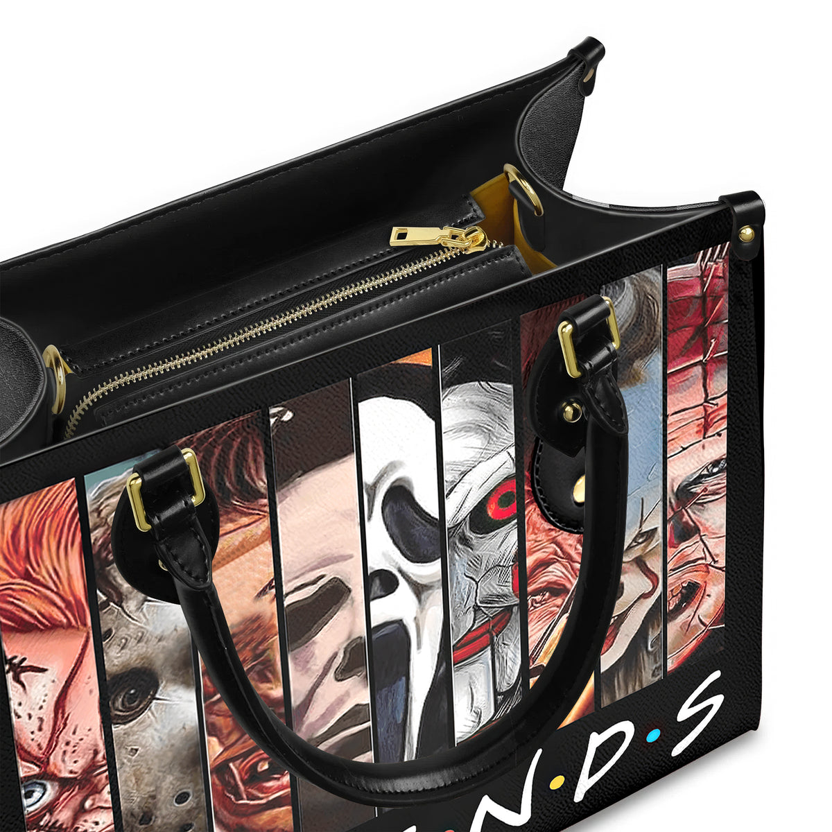 Halloween Horror Movies Friends Characters Horror Purse – CustomFam