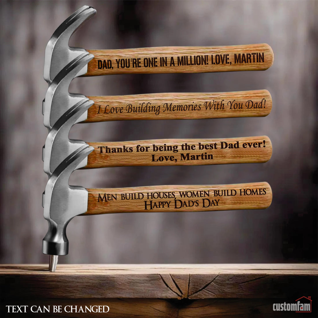 Personalized Engraved Hammer, Framing Hammer, Happy Father's Day Gifts ...