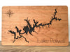 Lake Powell Map Wood Sign, Unique Christmas Gifts For Dad – CustomFam