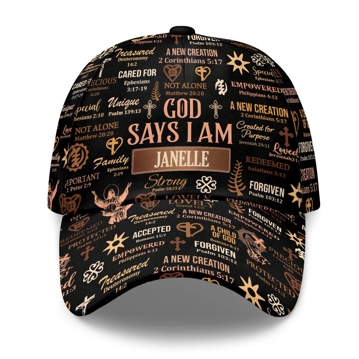 God Says I Am Classic Cap, Cap For Men, Christian Baseball Hats, Chris ...