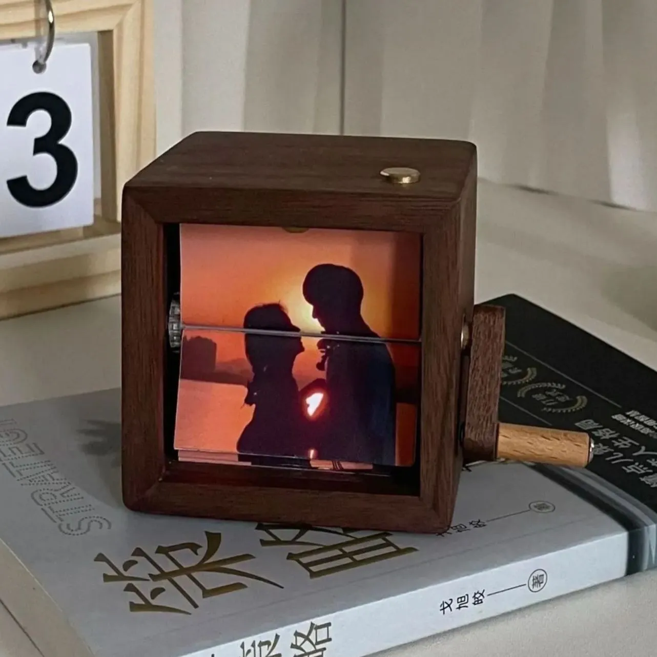 Flip Book Picture Frame Animation Machine, Custom Photo Gift, Couple V ...