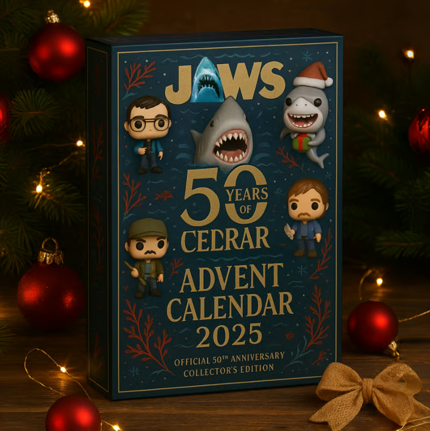 Shark Terror Ornament Advent Calendar, 2025 Advent Calendar, Christmas ...