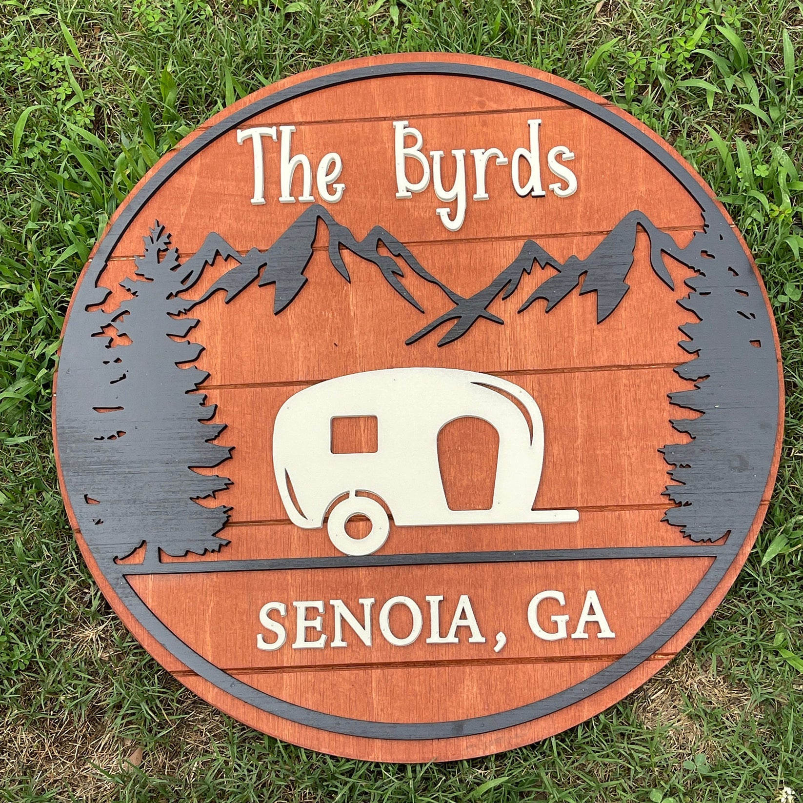 Personalized Camping Sign, RV Sign, Custom Campground Sign, Campsite S ...