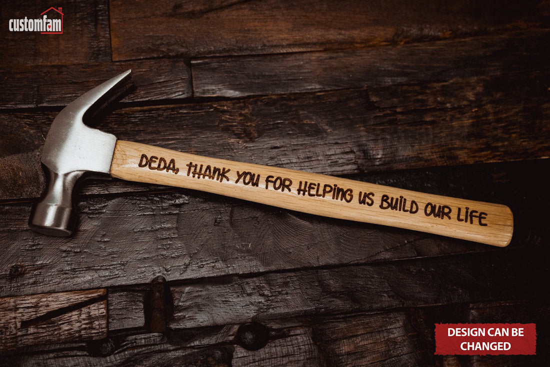Personalized Engraved Hammer, Framing Hammer, Anniversary Gifts For Fa ...