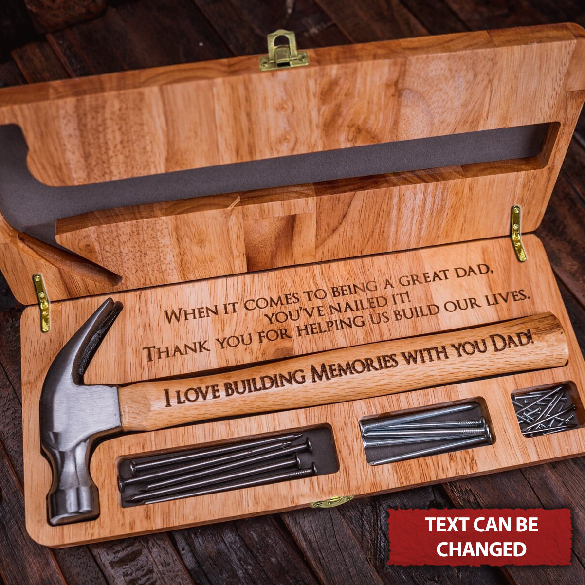 Personalized Engraved Hammer with Child's Handprint, Framing Hammer, H ...